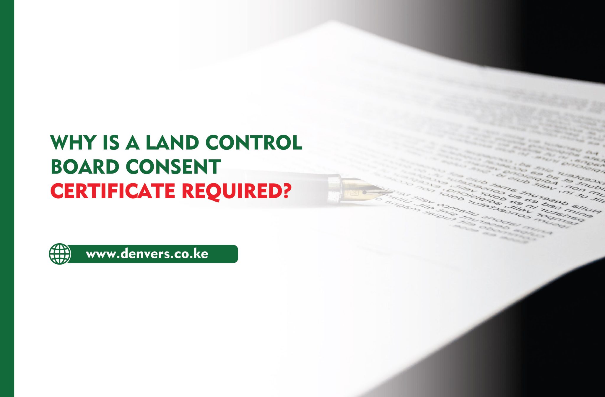 Acquiring a Land Control Board Consent Certificate in Kenya