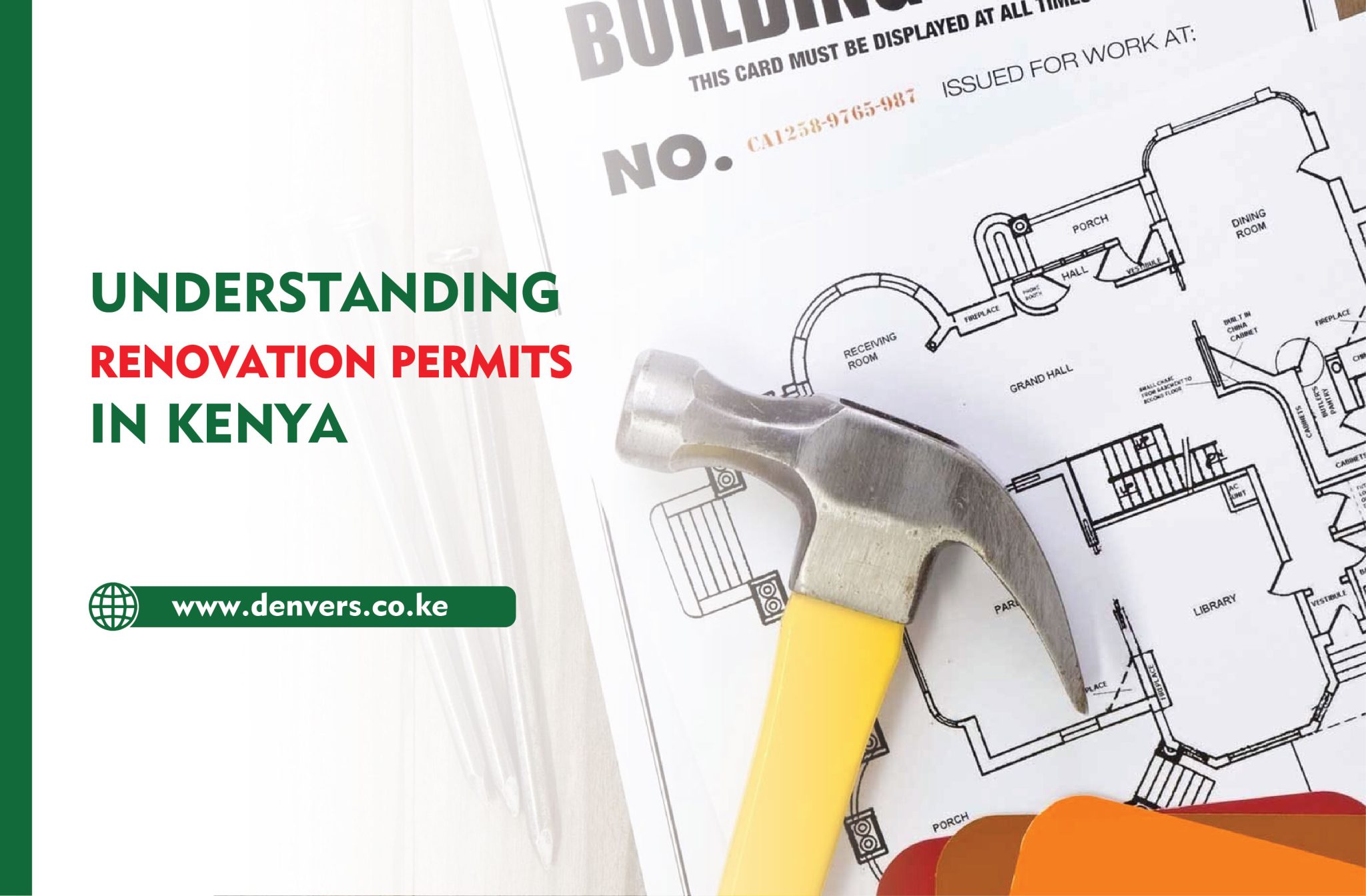 Application for Renovation Permit in Kenya